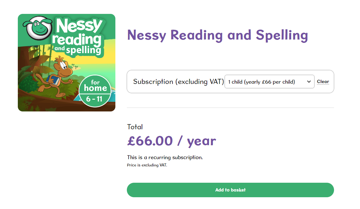 How to subscribe after a Free Trial – Nessy