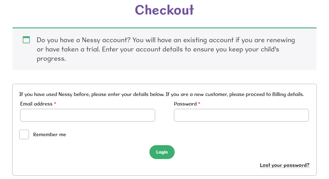 How to login as an existing customer and renew/add to your subscription ...