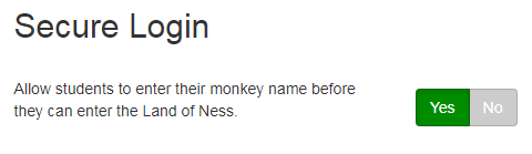 Set up Secure Login – Nessy